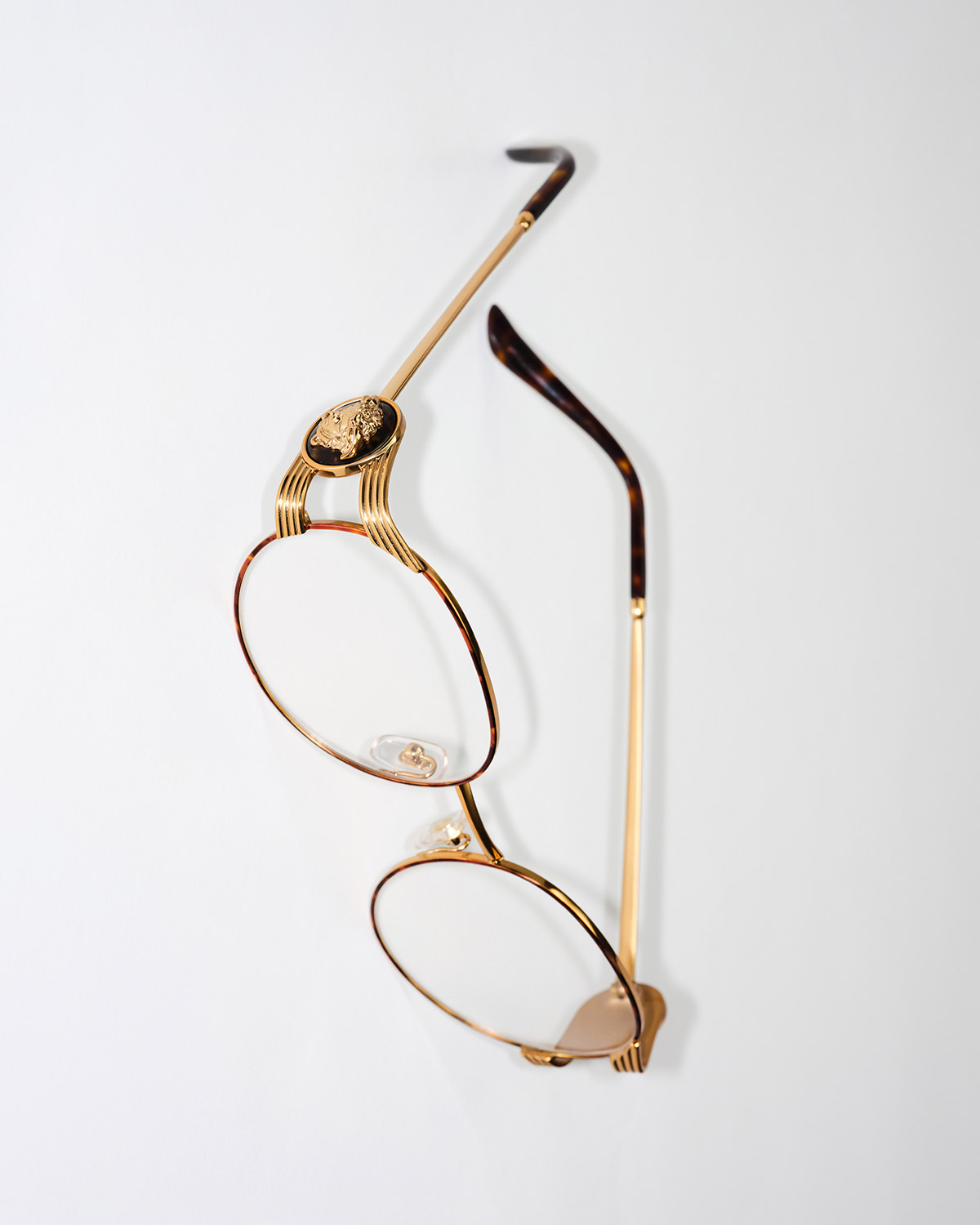 Versace's Presents Spring 2026 Eyewear Campaign — Fashionography